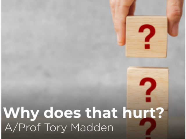 Tuning into the correct signal: Associate Prof Tory Madden will be live ...